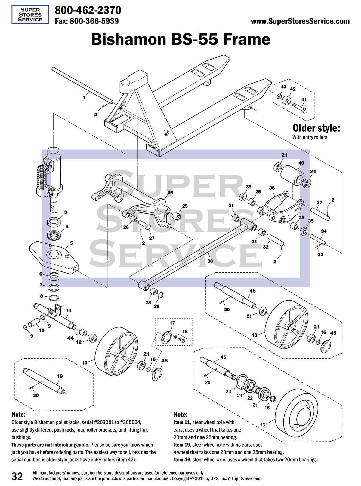 *Bishamon BS-55 Frame - Super Stores Service